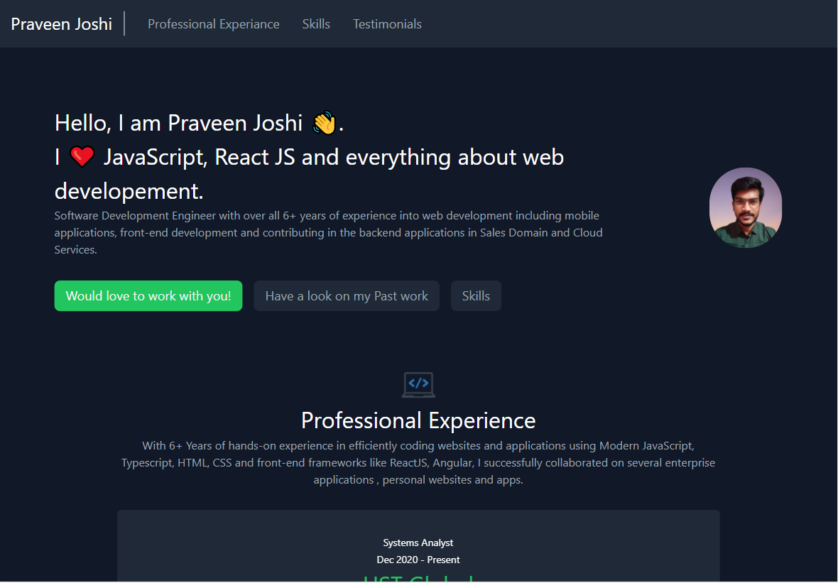 GitHub - praveenmjoshi/praveenjoshi_portfolio