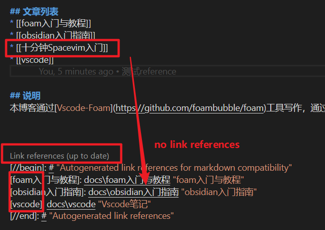 Opening Obsidian directory and updating reference list gives error · Issue #235 · foambubble ...