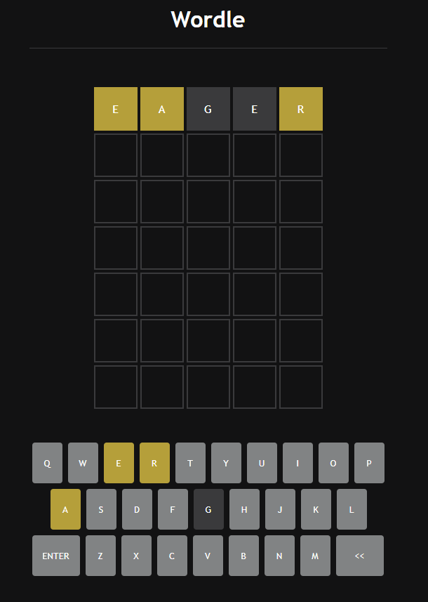 GitHub - farhan86/Wordle-clone: A clone for wordle