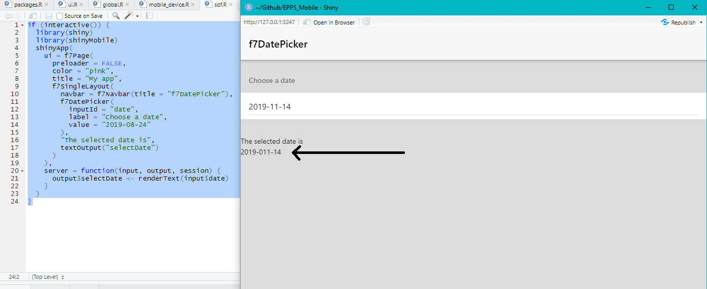 Date Picker Issue · Issue #39 · RinteRface/shinyMobile · GitHub