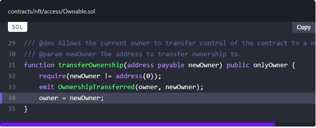 OWN-01M: Pull-Over-Push Ownership Pattern · Issue #235 · zapproject/hardhat-bsc · GitHub