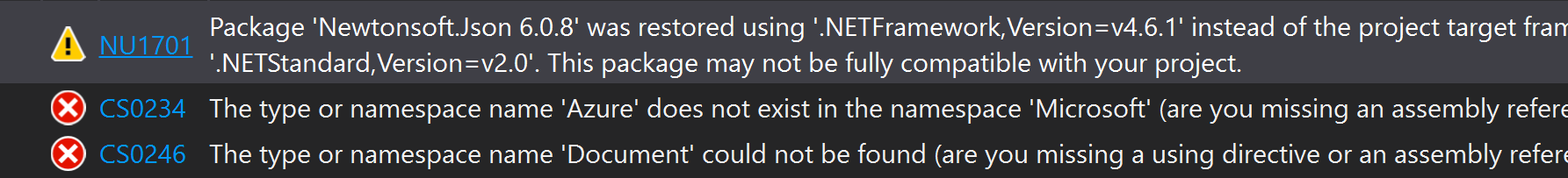 AggregateException (Unable to load DLL 'Microsoft.Azure.Documents.ServiceInterop.dll') in ASP ...
