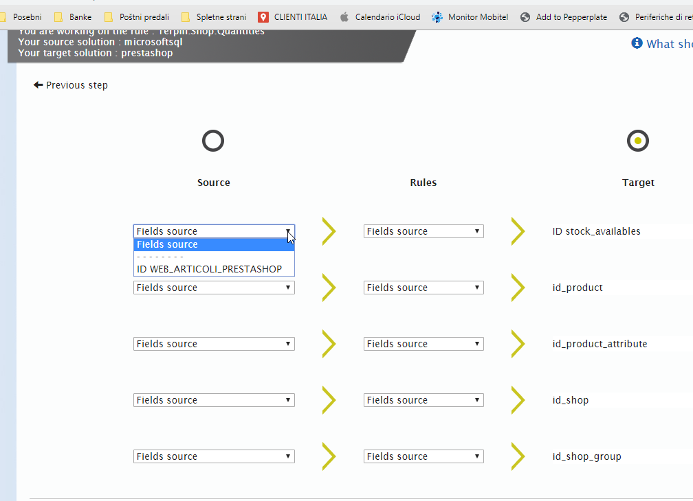 Available quantities Prestashop · Issue #278 · Myddleware/myddleware · GitHub