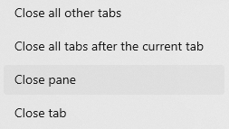 Close Tab (Ctrl+F4) · Issue #14615 · microsoft/terminal · GitHub