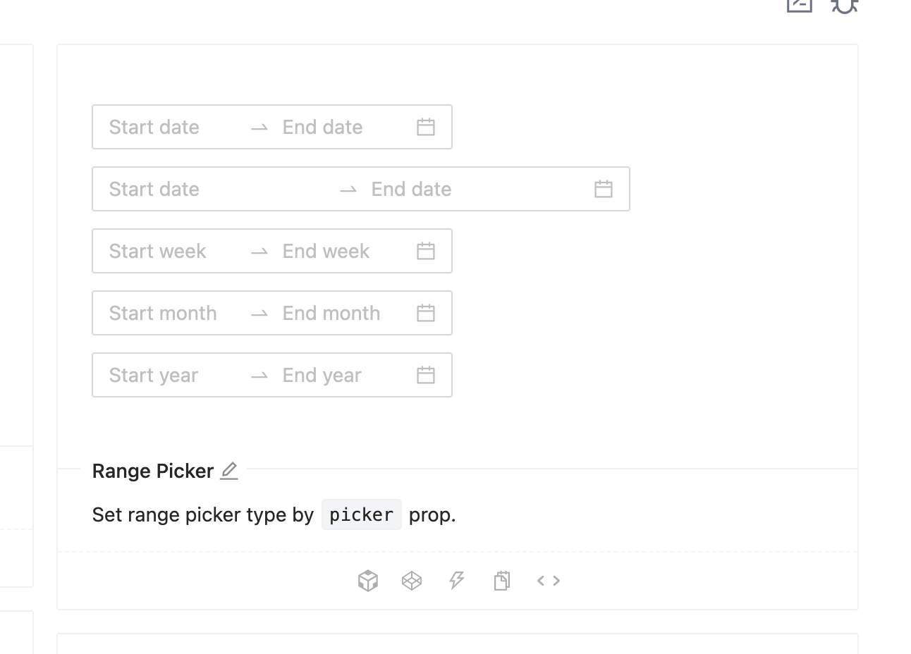 RangePicker - Separator does not align to center when increasing width of picker · Issue #30333 ...