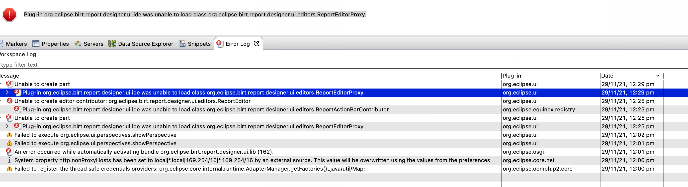 Report designer fails on Mac OS 11.6.1 · Issue #756 · eclipse-birt/birt · GitHub