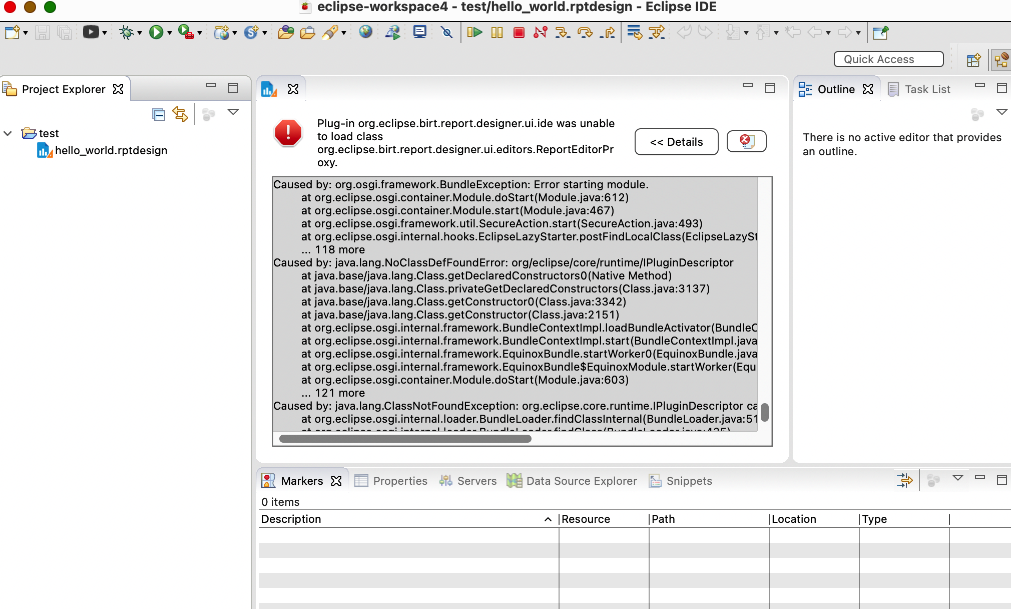 Report designer fails on Mac OS 11.6.1 · Issue #756 · eclipse-birt/birt · GitHub