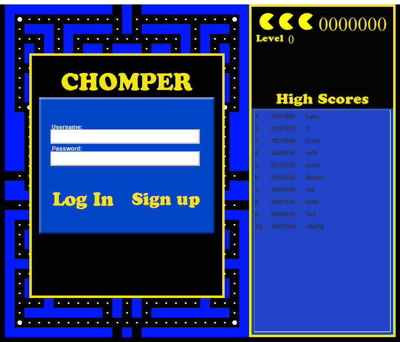 GitHub - Luke8472NN/Pacman: Enhanced Pacman in ~4000 lines of Java