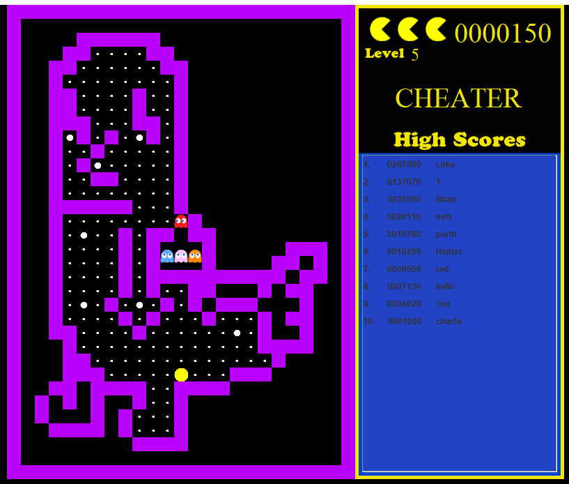 GitHub - Luke8472/Pacman: Enhanced Pacman in Java