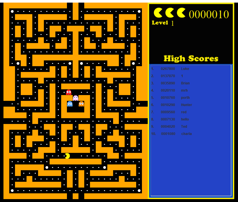 GitHub - Luke8472/Pacman: Enhanced Pacman in Java