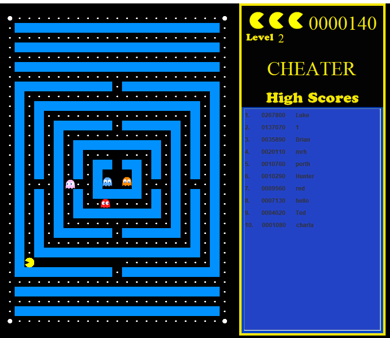 GitHub - Luke8472/Pacman: Enhanced Pacman in Java