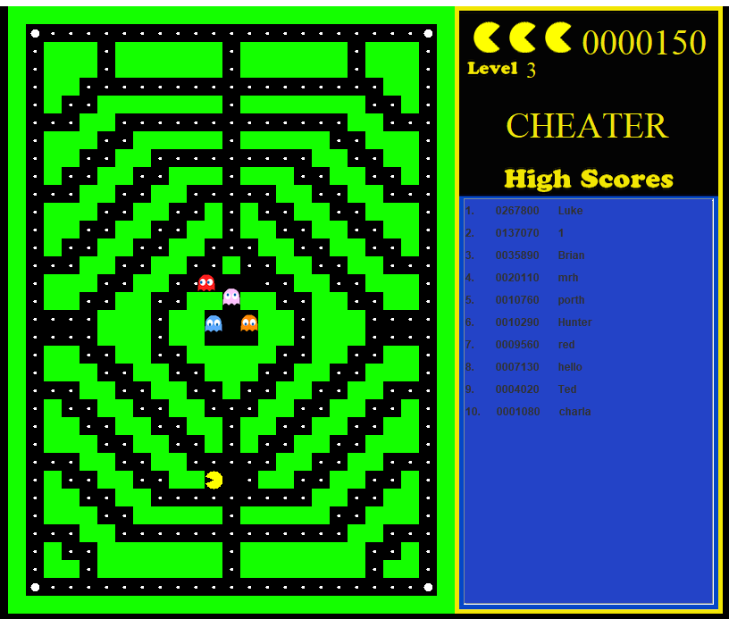 GitHub - Luke8472NN/Pacman: Enhanced Pacman in ~4000 lines of Java