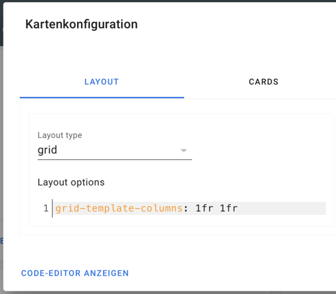 Options from graphical card editor not properly stored in the final YAML · Issue #134 ...