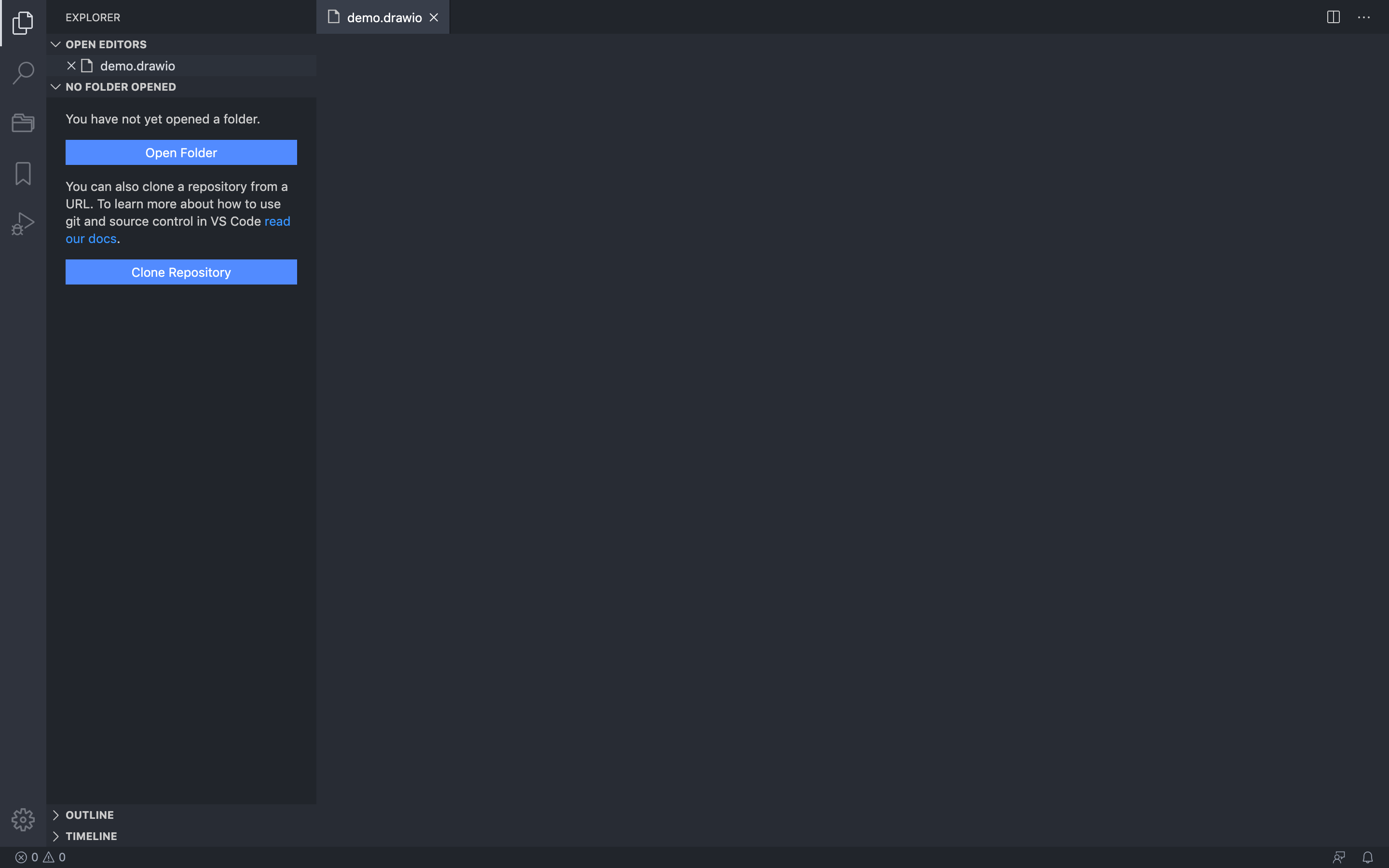 Not opening file in vscode. · Issue #26 · hediet/vscode-drawio · GitHub