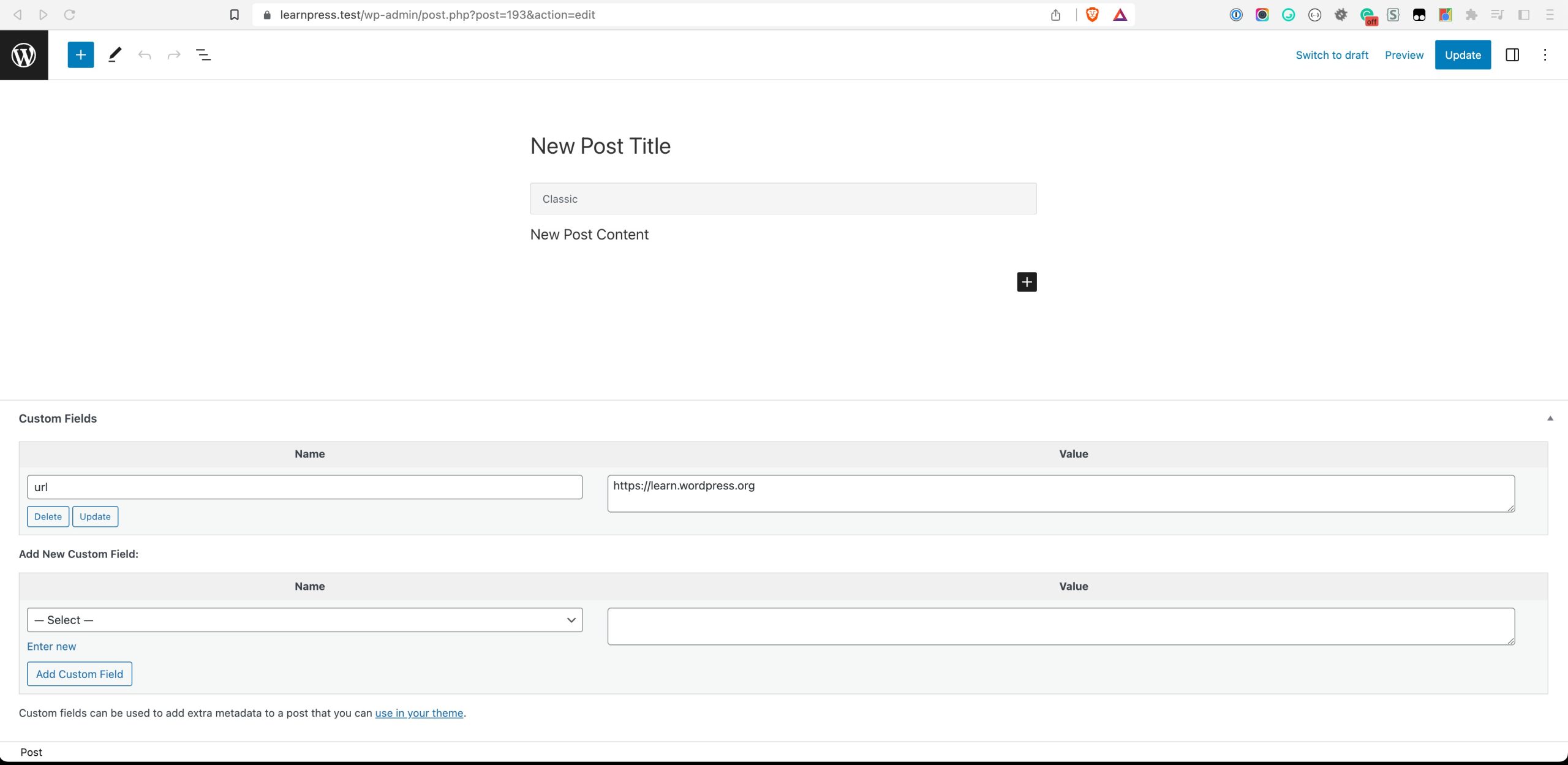 Distraction free mode does not hide the Custom Fields panel · Issue #48909 · WordPress/gutenberg ...
