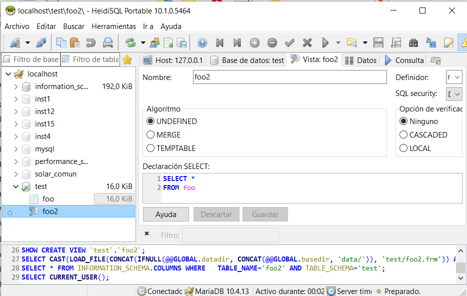 Error 1356 views have references invalid tables · Issue #1067 · HeidiSQL/HeidiSQL · GitHub