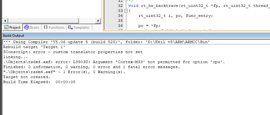 RA6m4-CPK BSP无法编译通过 · Issue #5369 · RT-Thread/rt-thread · GitHub