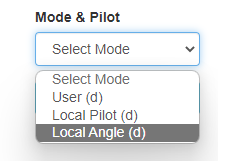 Rename Auto modes in Web UI · Issue #972 · autorope/donkeycar · GitHub