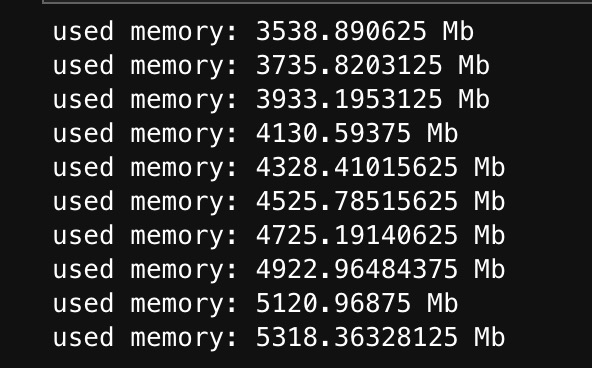 Memory Leak With Tfpyfunction In Eager Mode Using Tf 20 · Issue