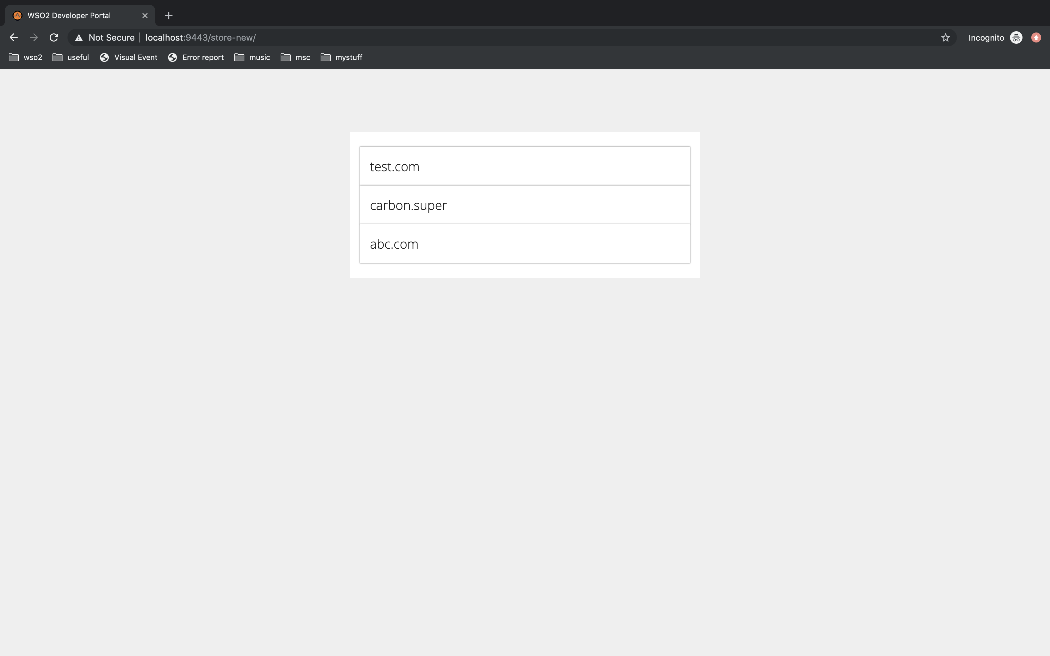 Improve Uiux Of Tenant Listing Apim 30 Store · Issue 5530 · Wso2product Apim · Github
