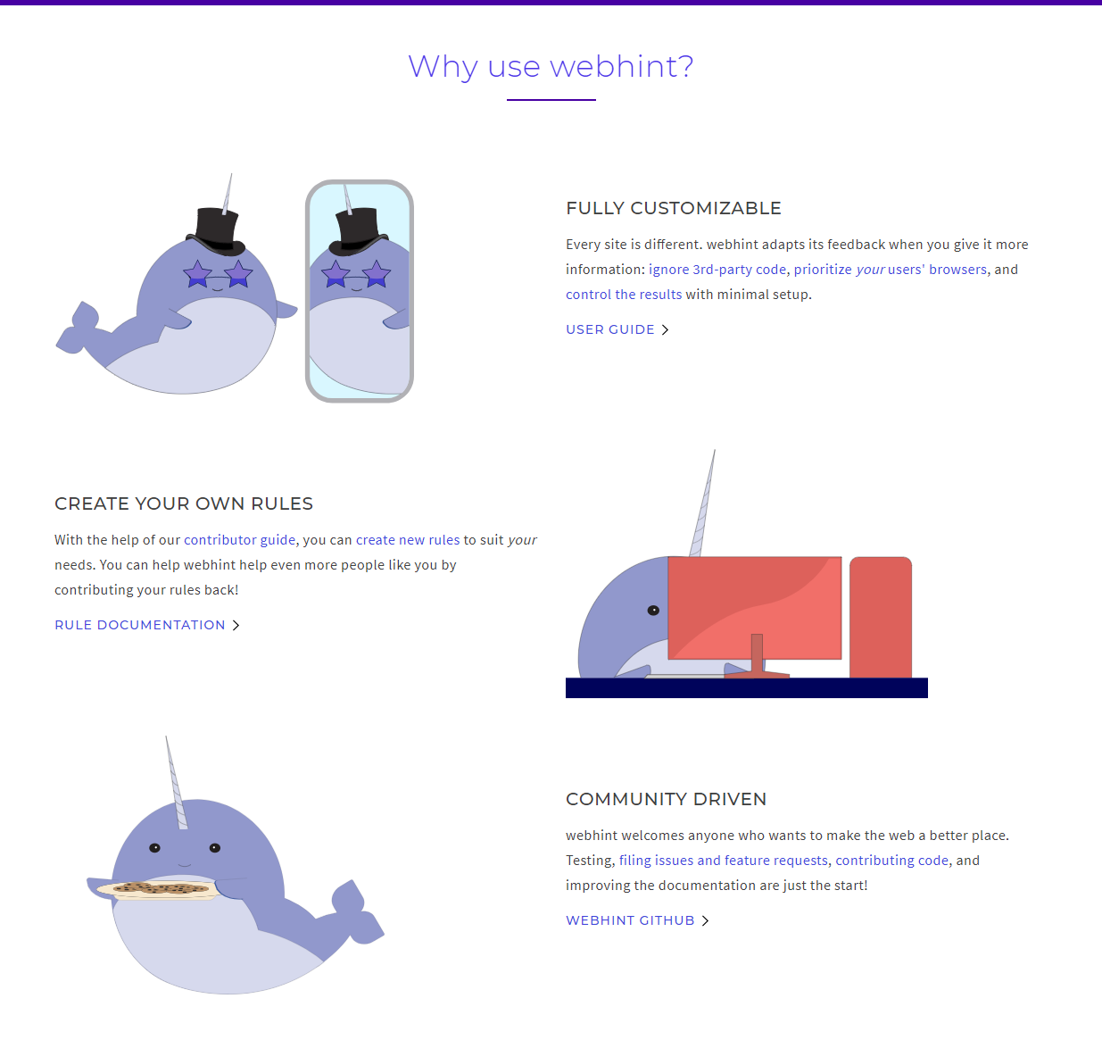 Redesign homepage · Issue #466 · webhintio/webhintio.github.io · GitHub