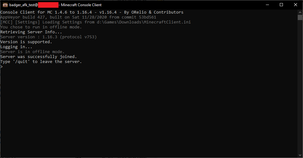 Some text data is not displayed in linux via ssh client · Issue #1367 · MCCTeam/Minecraft ...