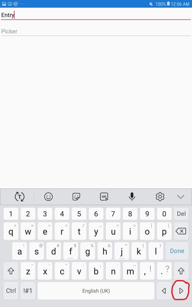 Bug Xamarinforms Android Picker Editable With Isenabled False · Issue 8178 · Xamarin
