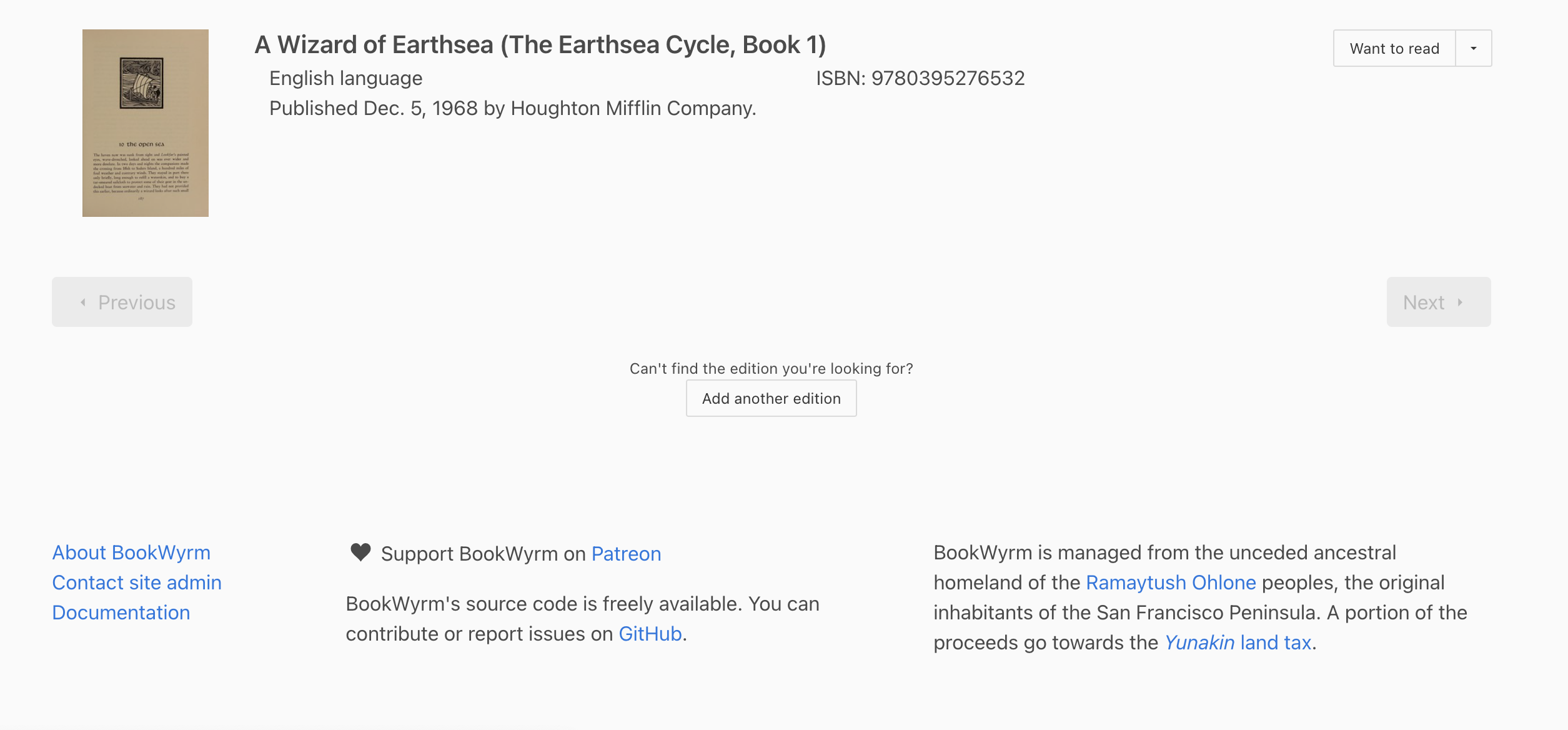 When adding a new book, there is no option to add it as a new edition ...