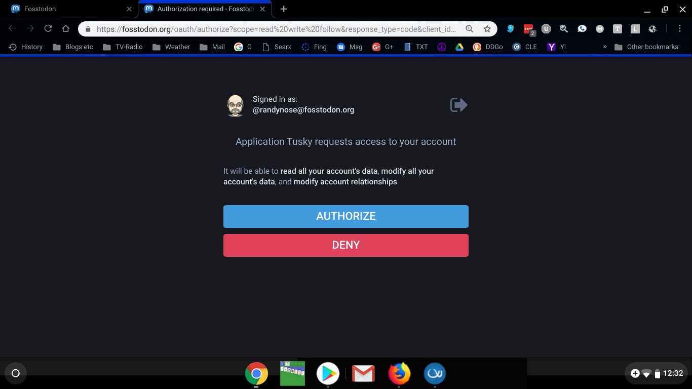 Failed getting a login token · Issue #346 · tuskyapp/Tusky · GitHub