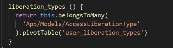 Help with belongs to many **QUESTION** · Issue #499 · adonisjs/lucid · GitHub