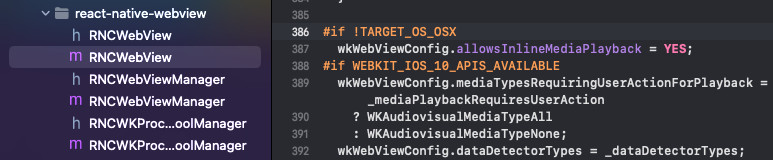 React Native IOS , Can not disable video autoplay · Issue #2544 · react-native-webview/react ...