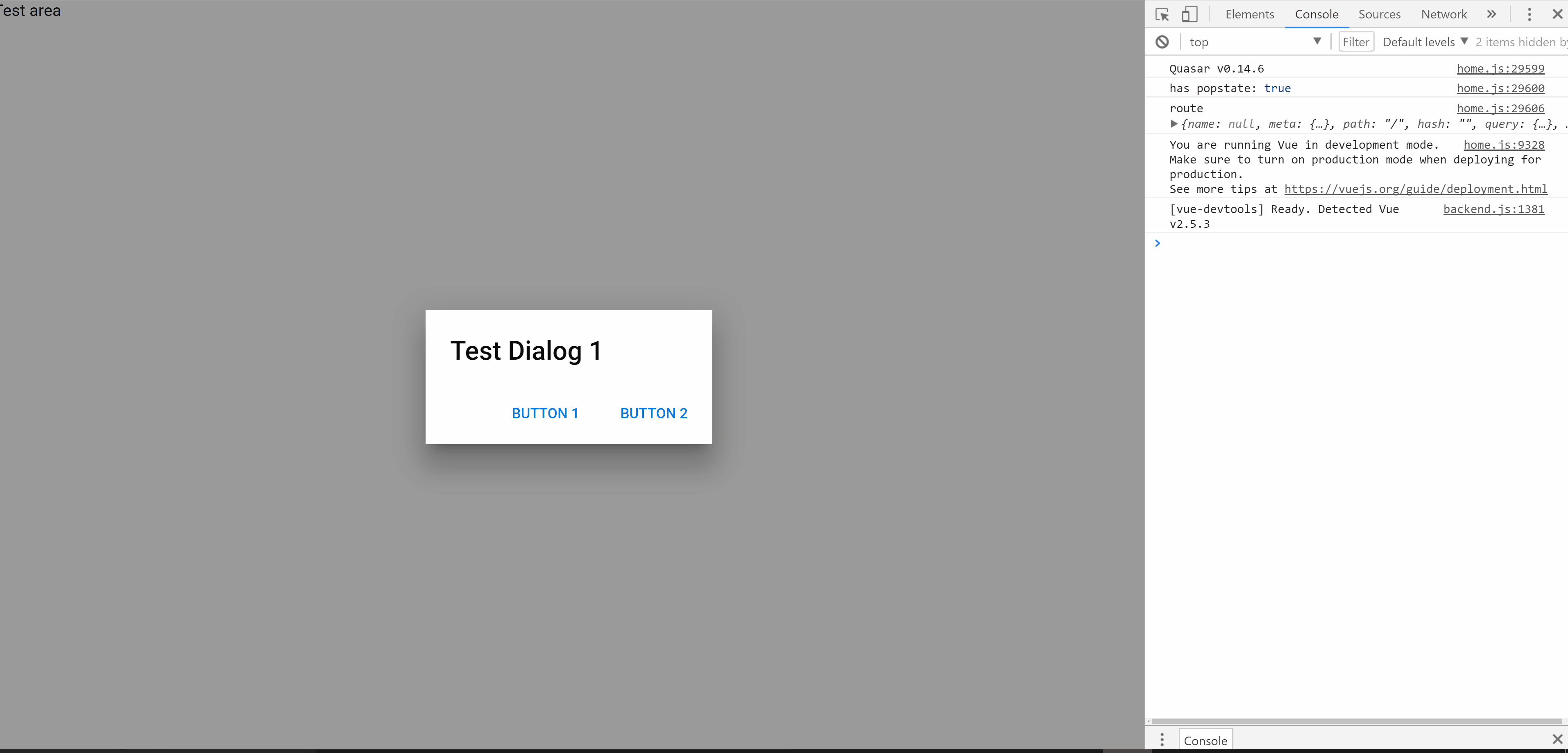 Dialog component no longer able to close and also buttons miss-functioning since upgrading to 0. ...