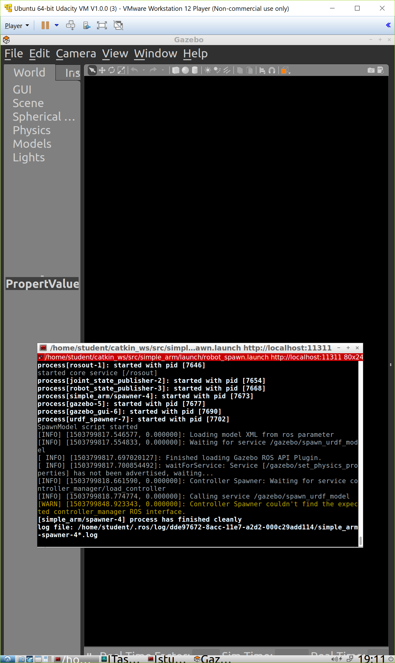 Blank screen · Issue #3 · udacity/simple_arm · GitHub