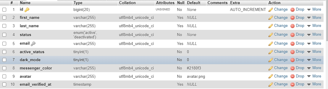 Update profile settings · Issue #143 · munafio/chatify · GitHub
