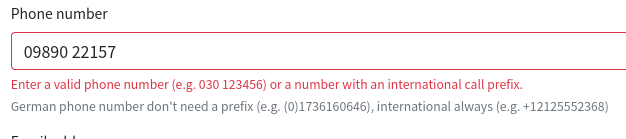 Some test users are generated with invalid phone numbers. · Issue #302 ...