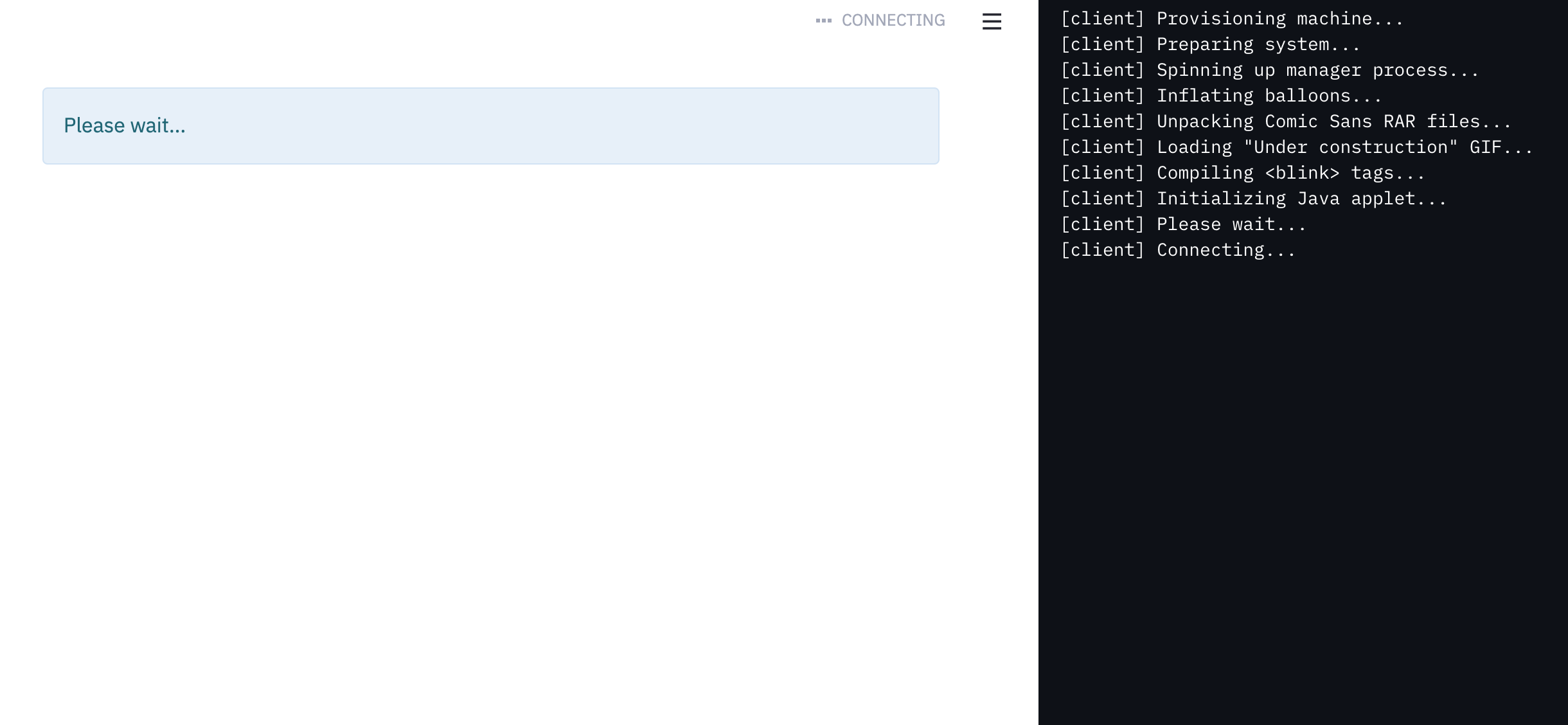 pleas wait... on streamlit cloud deployment · Issue #1 · dataprofessor/streamlit-10 · GitHub