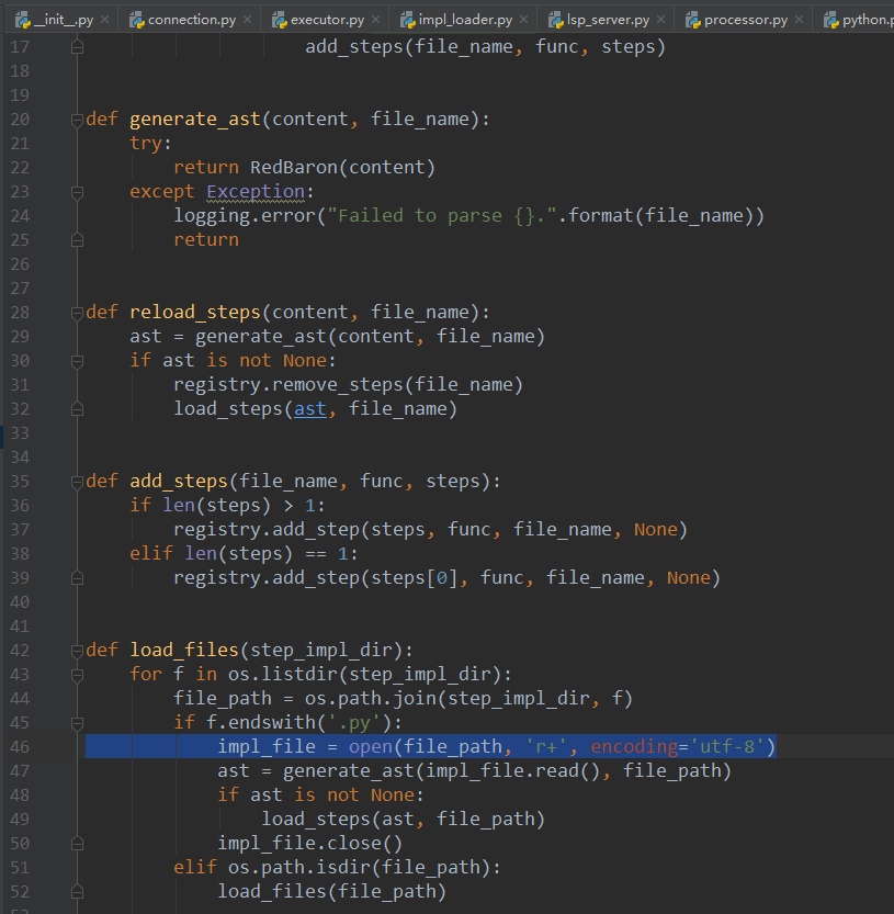 Unsupport Chinese for example,I want to print('我是中文') or print ...