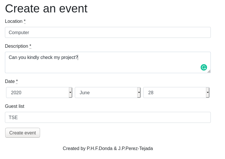 GitHub - Maclenn77/private-events