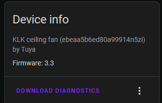 Support for KLK Ceiling Fan + Light Combo · Issue #1209 · rospogrigio/localtuya · GitHub