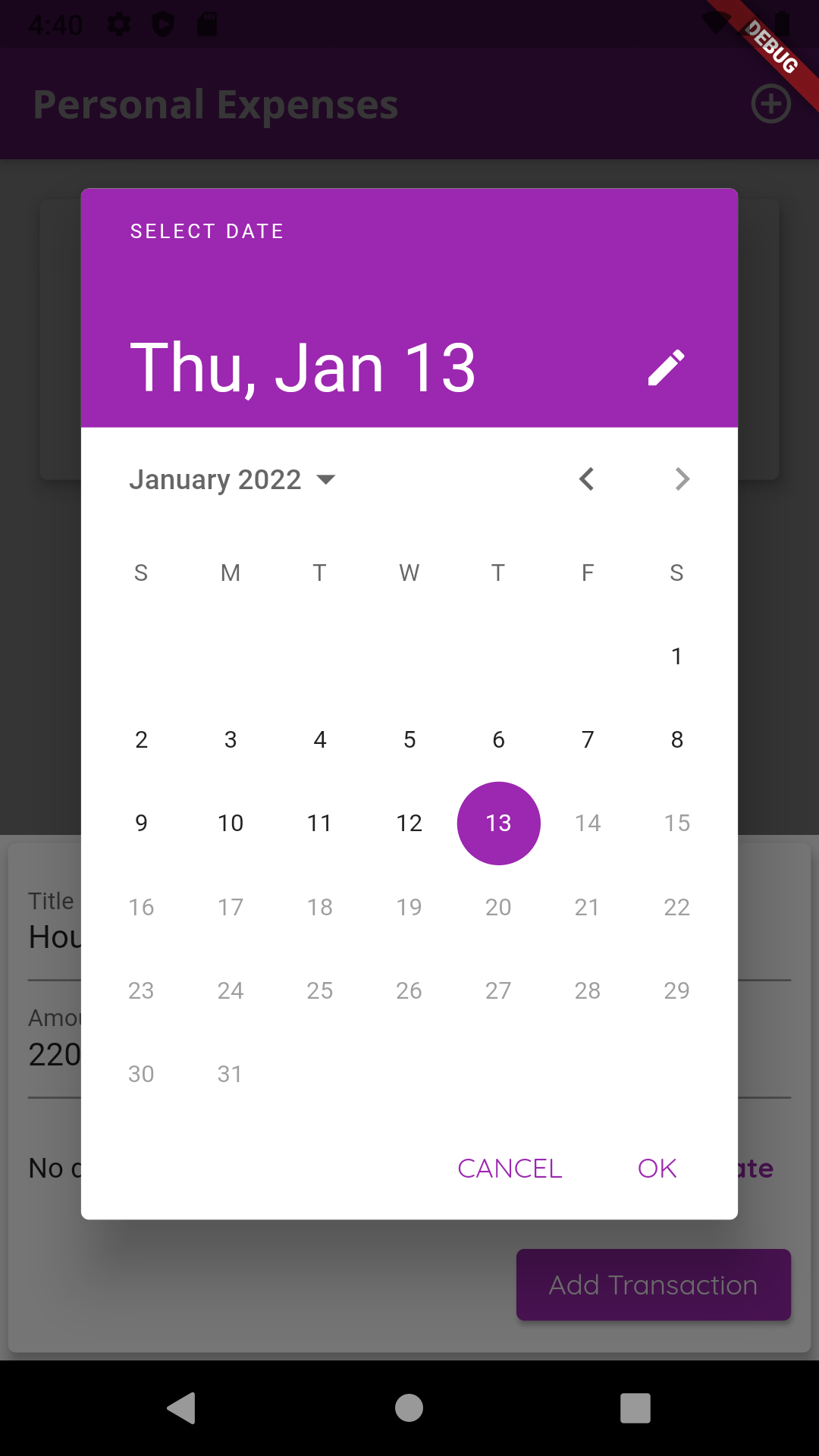 GitHub - allama008/ExpenseApp: A Flutter application to track expenses based on Maximilian ...