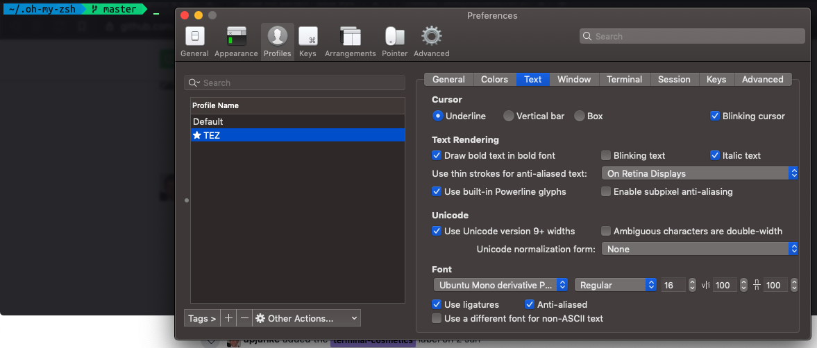 Arrow not perfect · Issue #94 · agnoster/agnoster-zsh-theme · GitHub