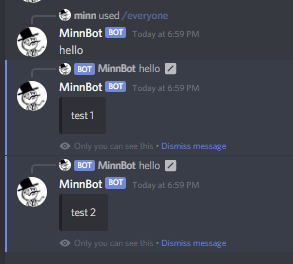 Ephemeral embeds: First ephemeral embed isn't ephemeral · Issue #2860 ...