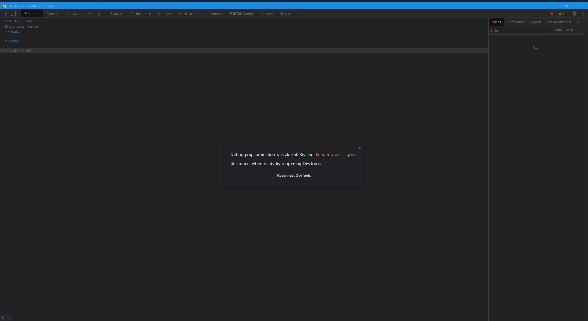 Chrome Running Out Of Memory · Issue 335 · Kirill Konshinnext Redux Wrapper · Github