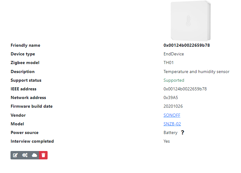 SNZB-02 Sonoff Temperatura Sensor paired but not return data · Issue #5729 · Koenkk/zigbee2mqtt ...