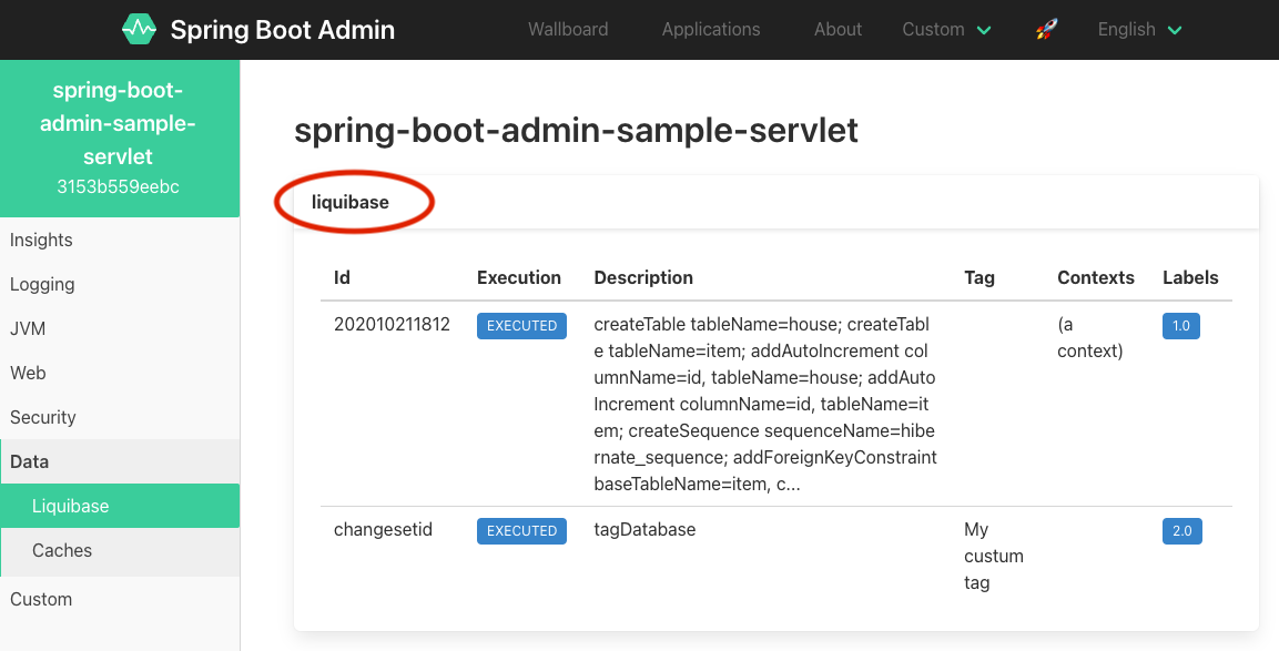 Liquibase · Issue #2151 · codecentric/spring-boot-admin · GitHub