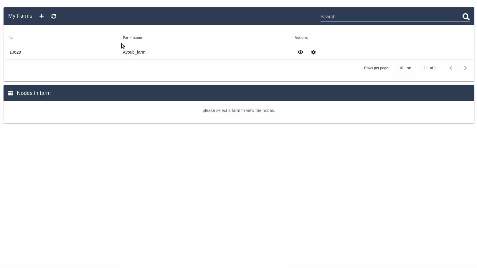 Changing and and adding information from existing farms results in no ...
