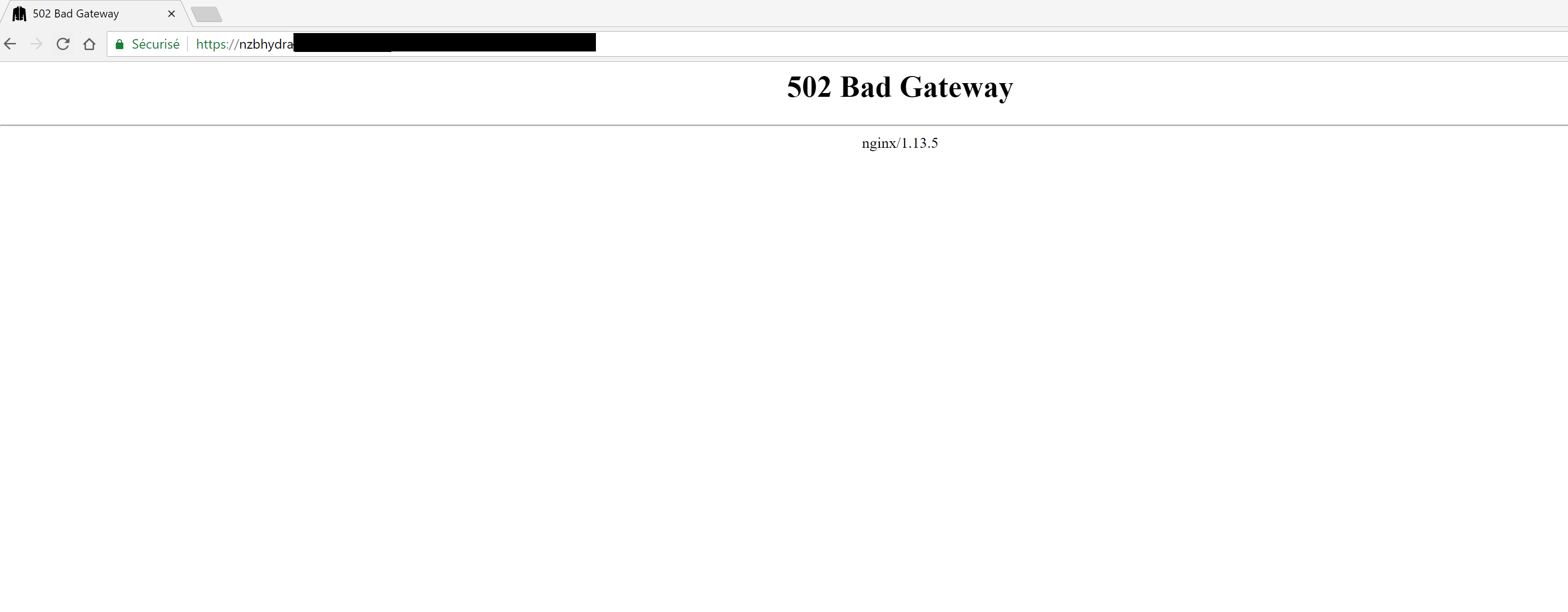 NZBHydra 502 Bad Gateway · Issue #157 · Cloudbox/Cloudbox · GitHub