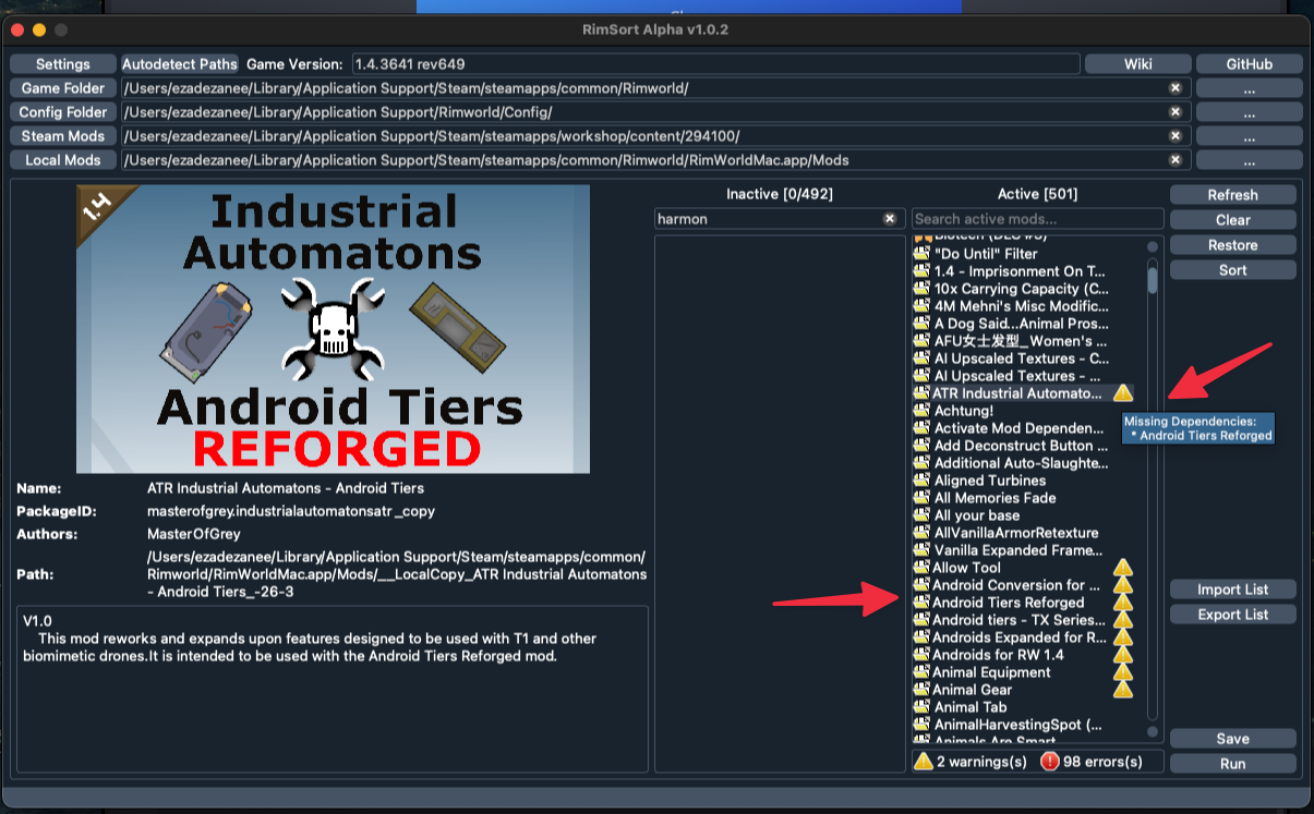 RimSort does not work with LocalMods · Issue #49 · RimSort/RimSort · GitHub