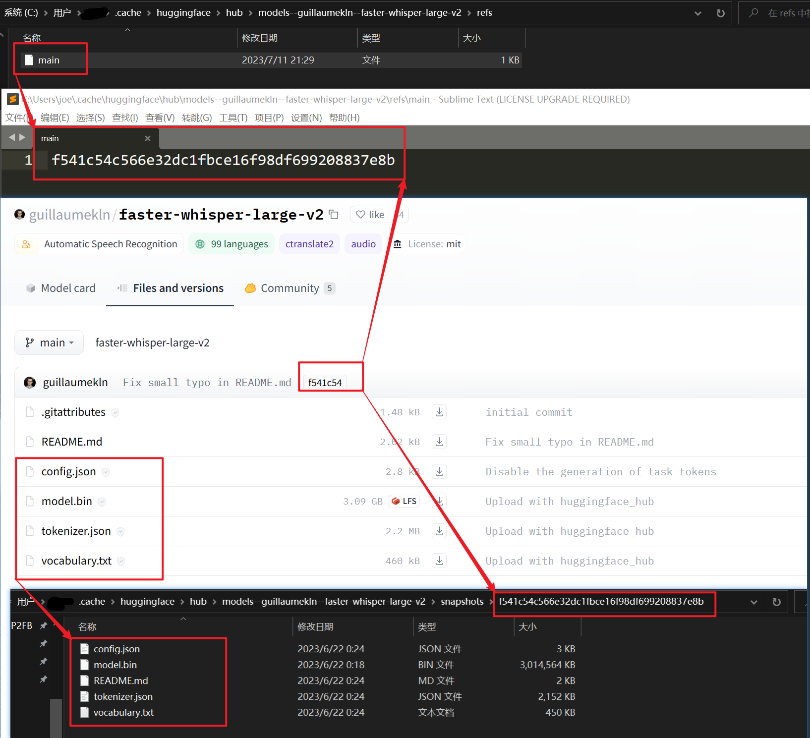 model.bin path ?? · Issue #337 · m-bain/whisperX · GitHub