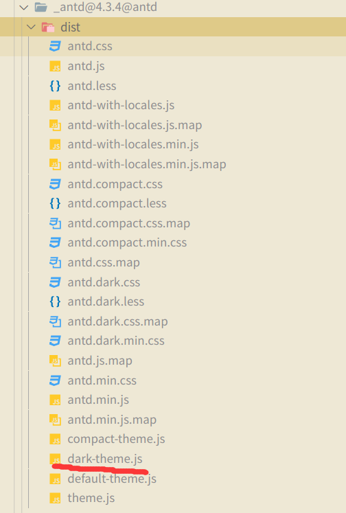 `antd/dist/dark-theme` 编译有误？ · Issue #23237 · ant-design/ant-design · GitHub